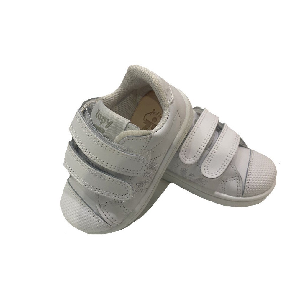 Deportivas de piel en color Blanco .Zapy